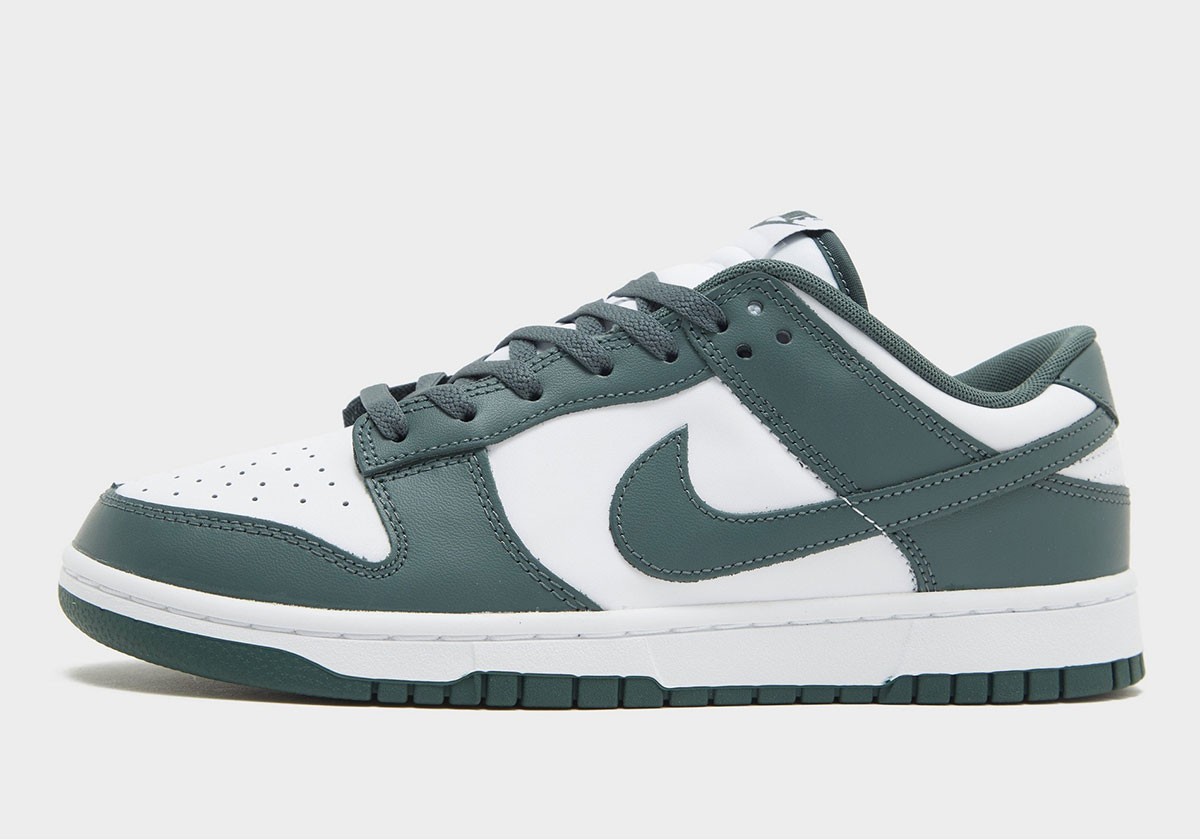 Nike Dunk Low "White/Vintage Green" DV0833-111 | SneakerNews.com