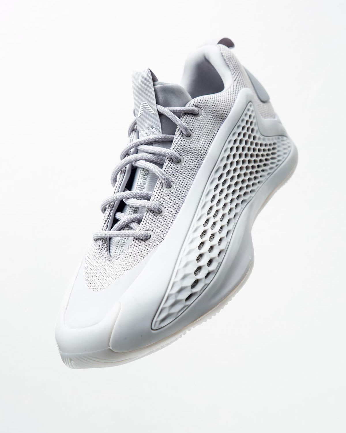 adidas Anthony Edwards 1 Low Grey Sample | SneakerNews.com