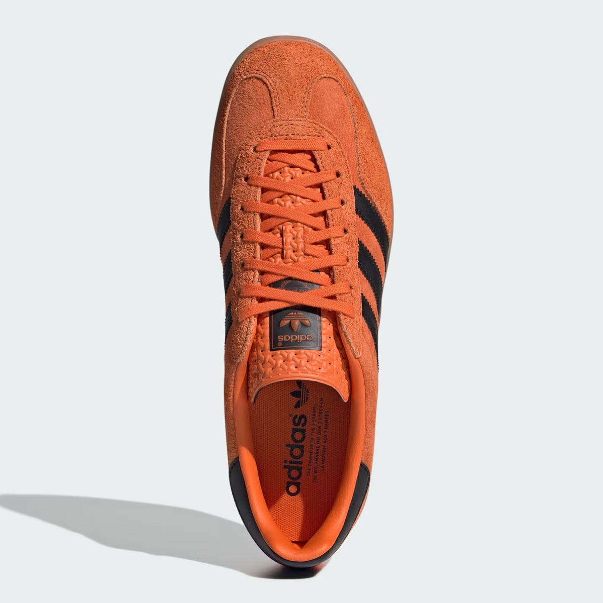 adidas Gazelle Indoor "Orange/Black" JI3905 | SneakerNews.com