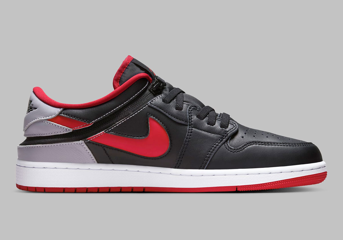 Air Jordan 1 Low EasyOn "Black/Fire Red/Cement Grey" DM1206-006 ...