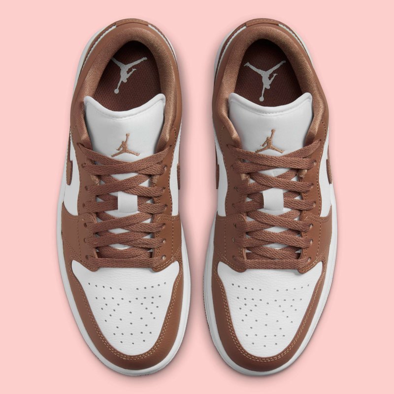 Air Jordan 1 Low Women's "Archaeo Brown/White" DC0774-202 | SneakerNews.com