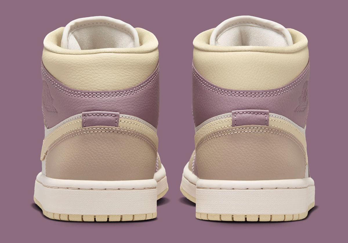 Air Jordan 1 Mid "Coconut Milk/Violet Ore" | SneakerNews.com