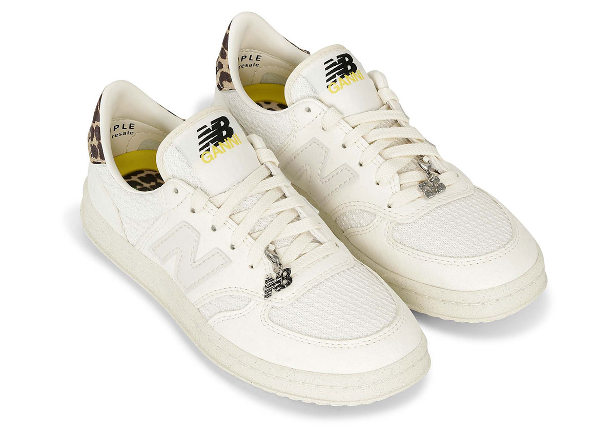 GANNI Debuts New Balance T500 Collaboration Alongside Artist ...