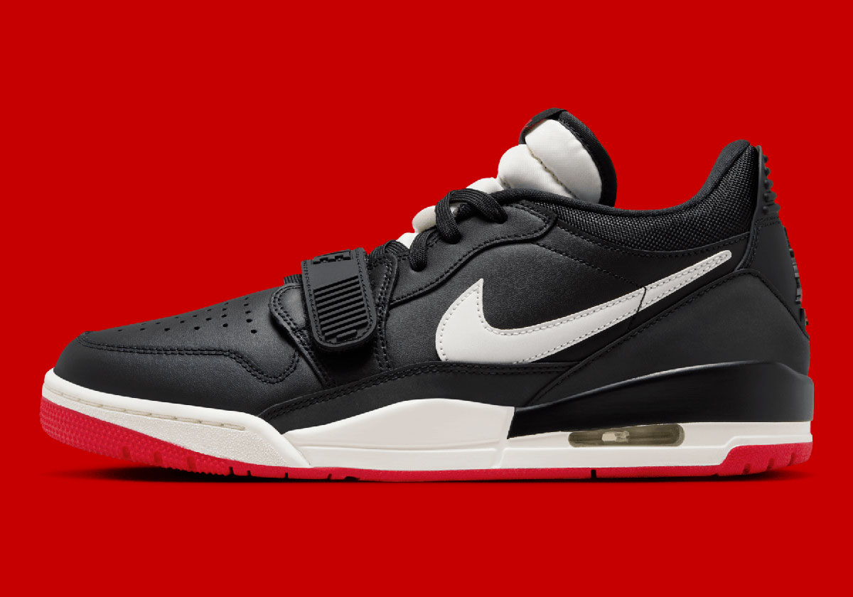 Jordan Legacy 312 Low "Black/University Red" HJ9029-010 | SneakerNews.com