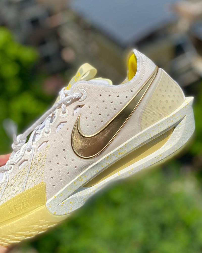 Jordan Poole Nike Zoom GT Cut 3 FZ1523-100 | SneakerNews.com