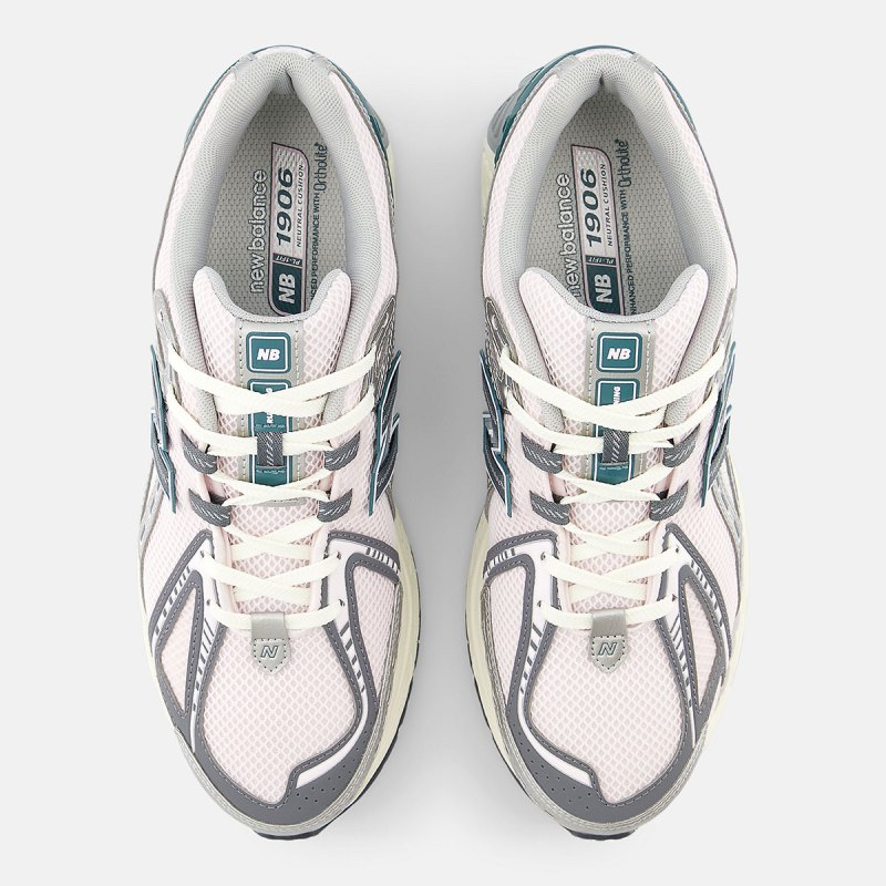 New Balance 1906R "Silver Metallic/Pink Granite/New Spruce" M1906RET ...