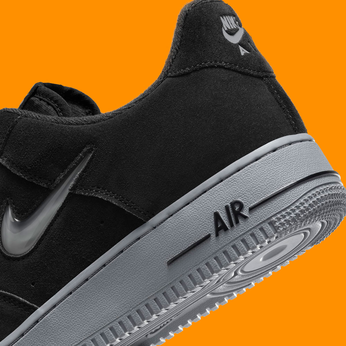 Nike Air Force 1 Low Jewel "Black/Cool Grey" HQ3827-002 | SneakerNews.com