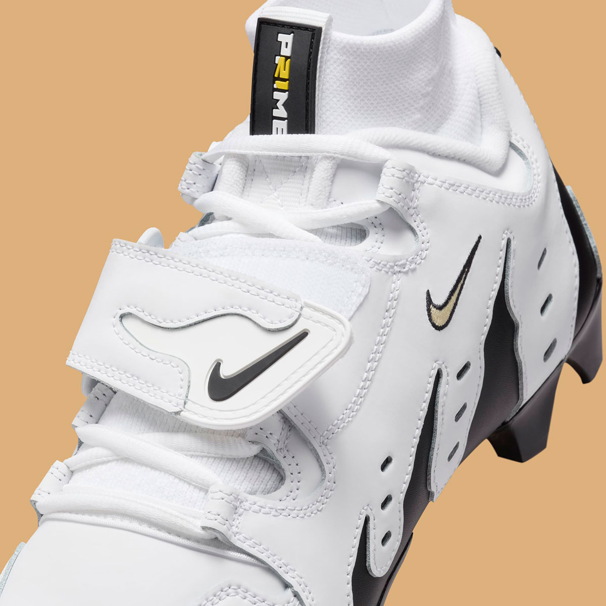 Nike Diamond Turf 96 Football Cleats White/Team Gold | SneakerNews.com