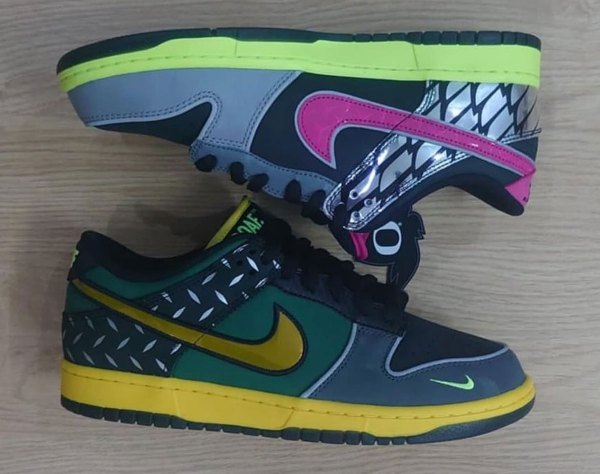 Nike "What The Duck" Dunk Low Oregon Ducks Of A Feather | SneakerNews.com