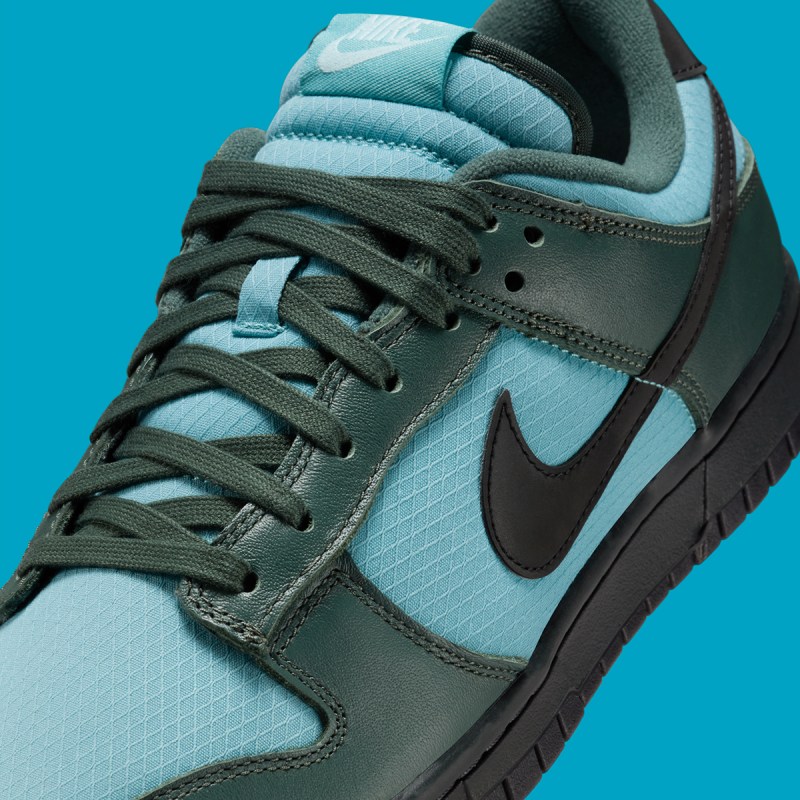 Nike Dunk Low "Vintage Green/Denim Turquoise" FZ3052-300 | SneakerNews.com