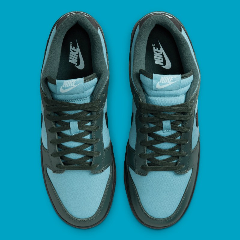 Nike Dunk Low "Vintage Green/Denim Turquoise" FZ3052-300 | SneakerNews.com