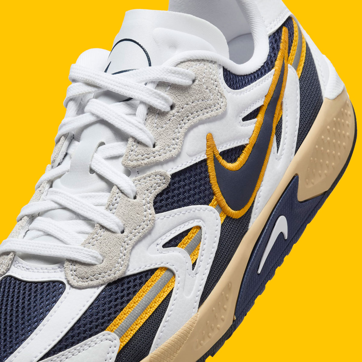 Nike Jam Train "White/Midnight Navy/University Gold" FN0314-100 ...