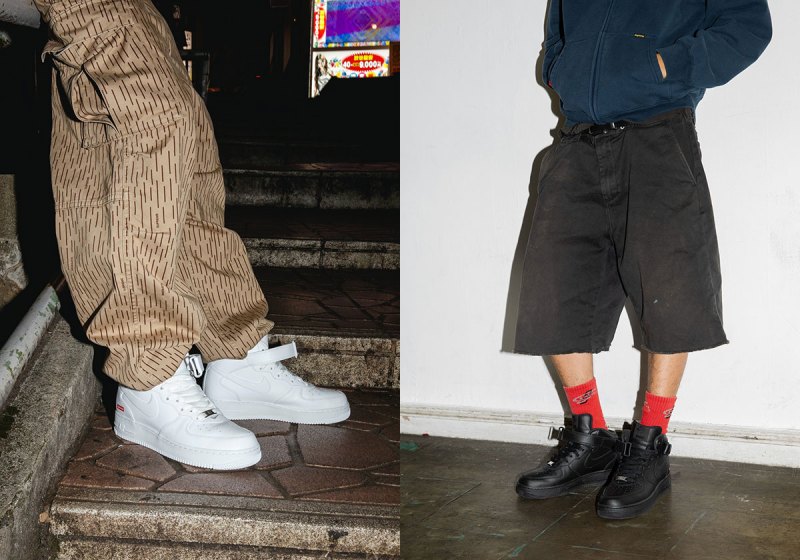 Supreme x Nike Air Force 1 Mid | SneakerNews.com