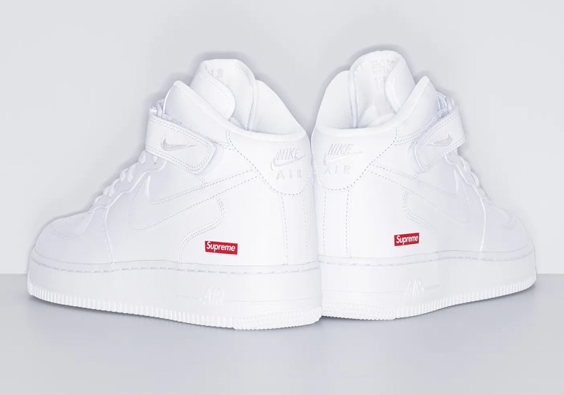 Supreme x Nike Air Force 1 Mid | SneakerNews.com