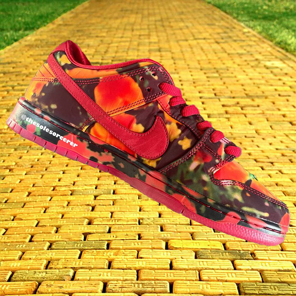 The Wizard of Oz Nike SB Dunk Low FZ1291-600 | SneakerNews.com