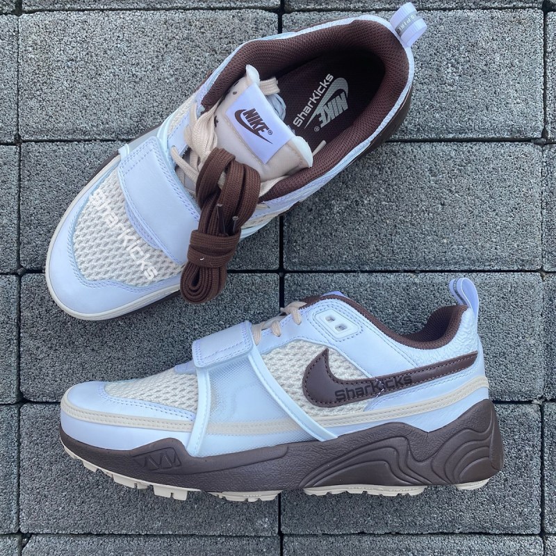 Travis Scott Nike Zoom Field Jaxx "Light Chocolate" HQ3073-100 ...