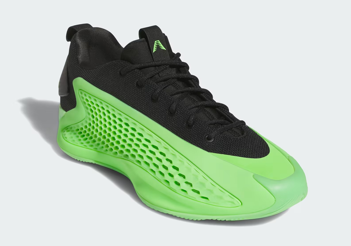 adidas Anthony Edwards 1 Low "Lucid Lime" JI4065 | SneakerNews.com