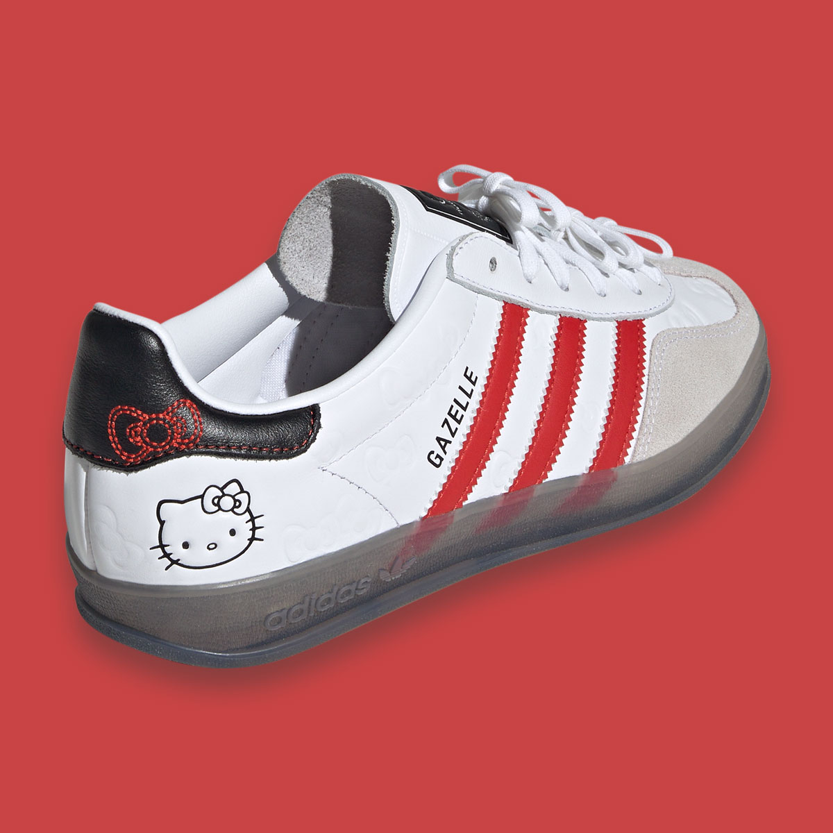 Hello Kitty adidas Gazelle Indoor II0013 | SneakerNews.com