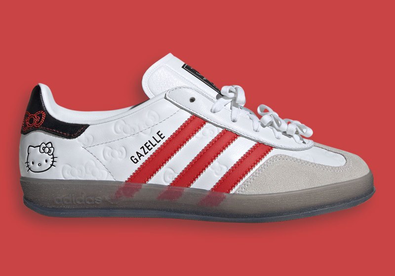 Hello Kitty adidas Gazelle Indoor II0013 | SneakerNews.com