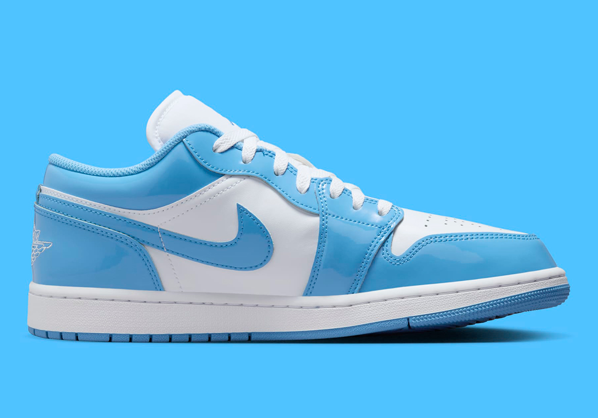 Air Jordan 1 Low "Legend Blue" Patent Leather FZ2138-114 | SneakerNews.com