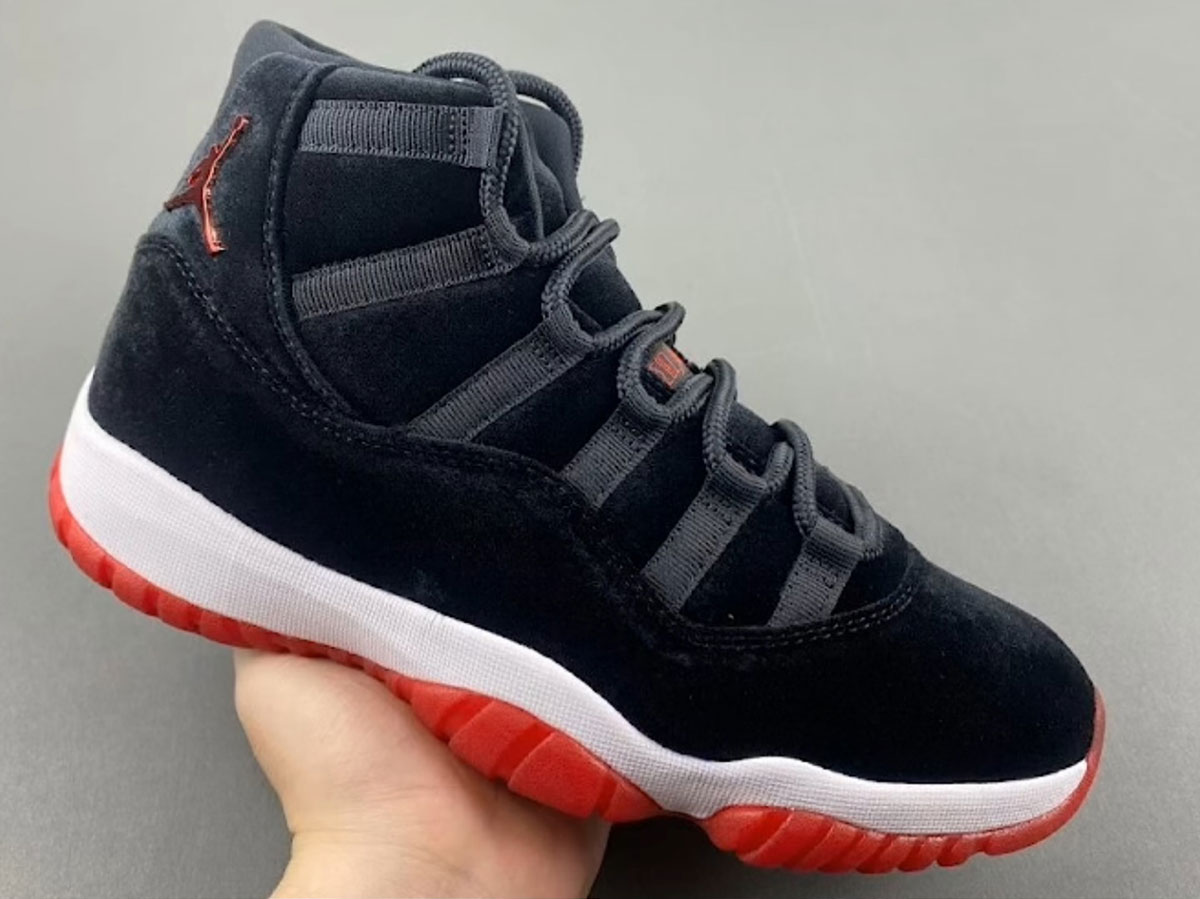 Bred Velvet Jordan 11s DB5457-061 | SneakerNews.com