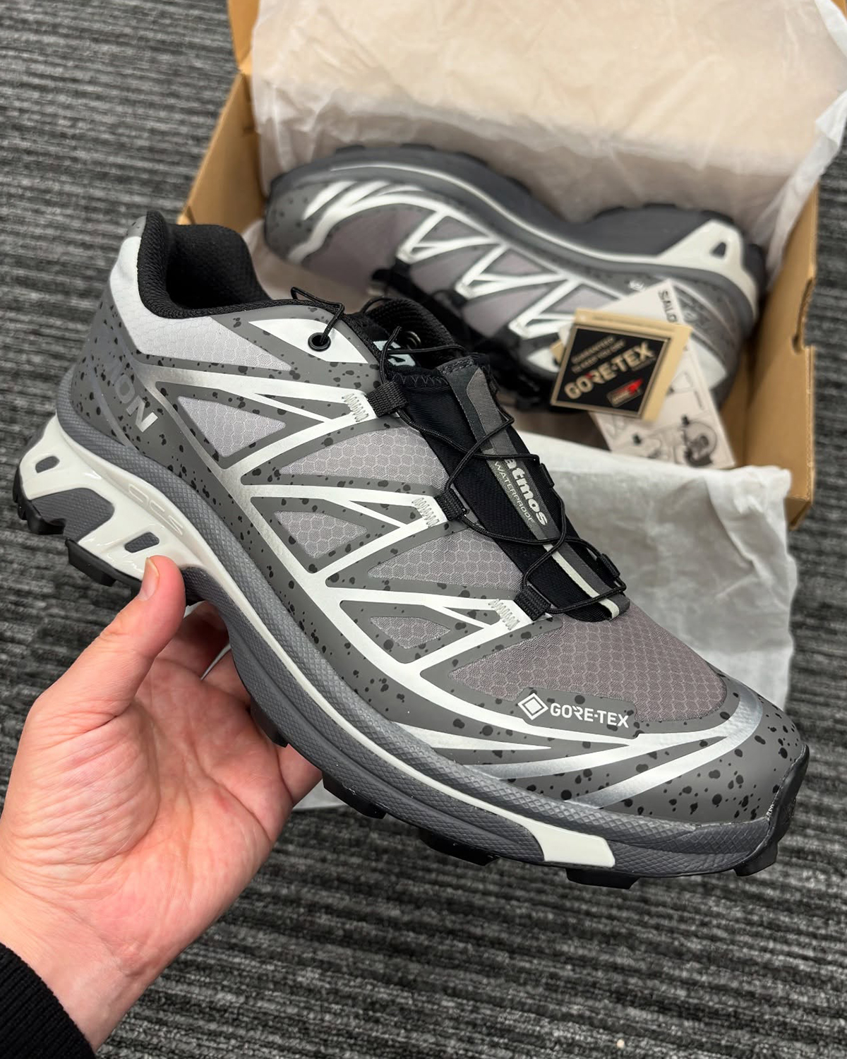 atmos Salomon XT-6 "Concrete Jungle" | SneakerNews.com