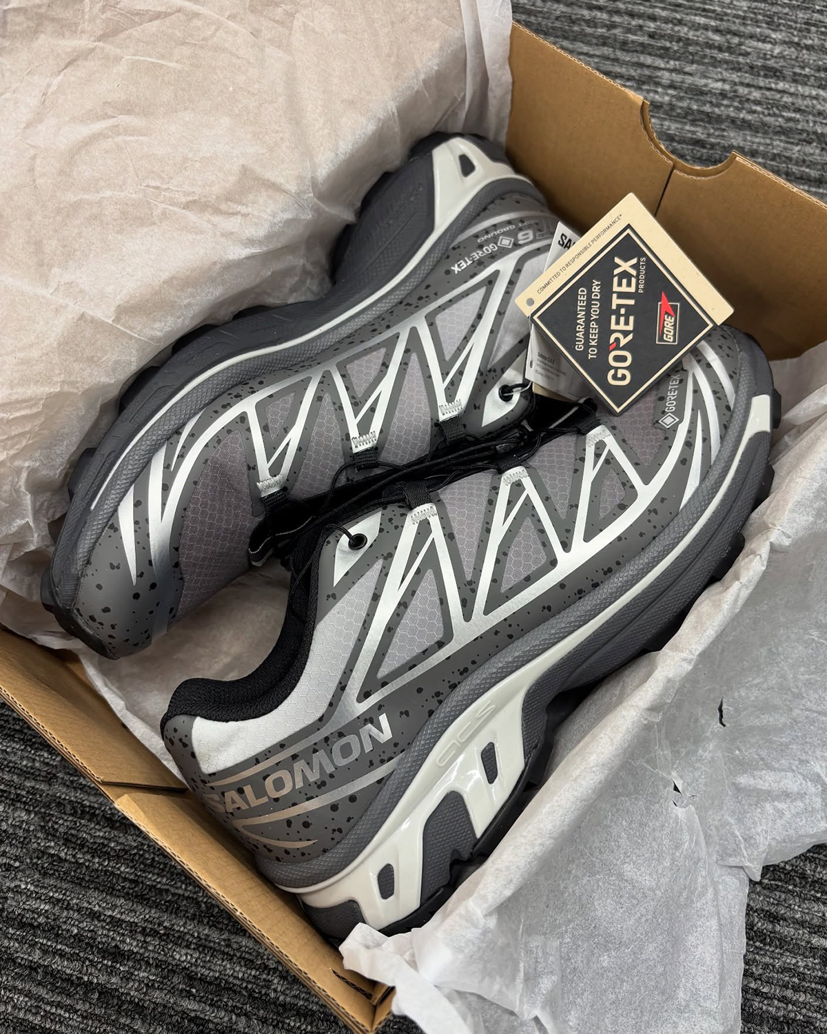 atmos Salomon XT-6 "Concrete Jungle" | SneakerNews.com