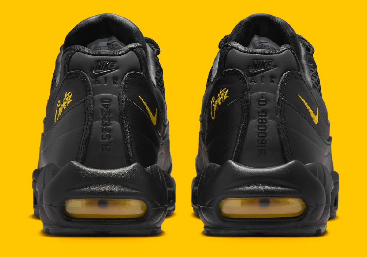 Corteiz Nike Air Max 95 "Honey Blacks" FB2709-003 | SneakerNews.com
