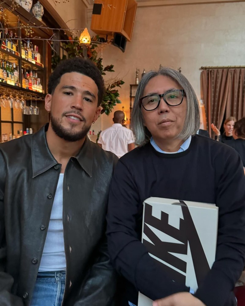 Devin Booker Gifts Nike Book 1s To Hiroshi Fujiwara And Chris Union ...