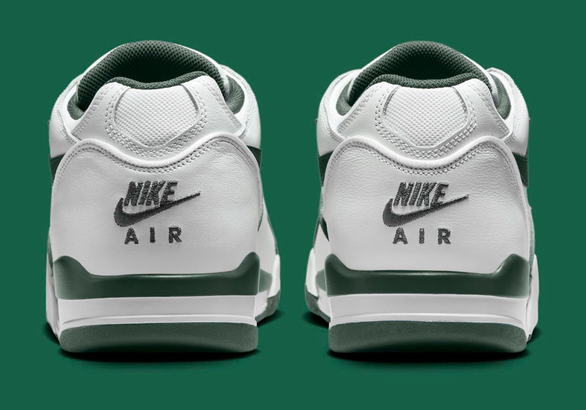 Nike Air Flight 89 Low "White/Gorge Green" FQ8256-101 | SneakerNews.com