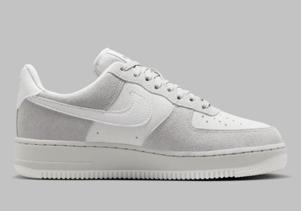 Nike Air Force 1 Low "Light Smoke Grey/Metallic Silver/Vast Grey ...