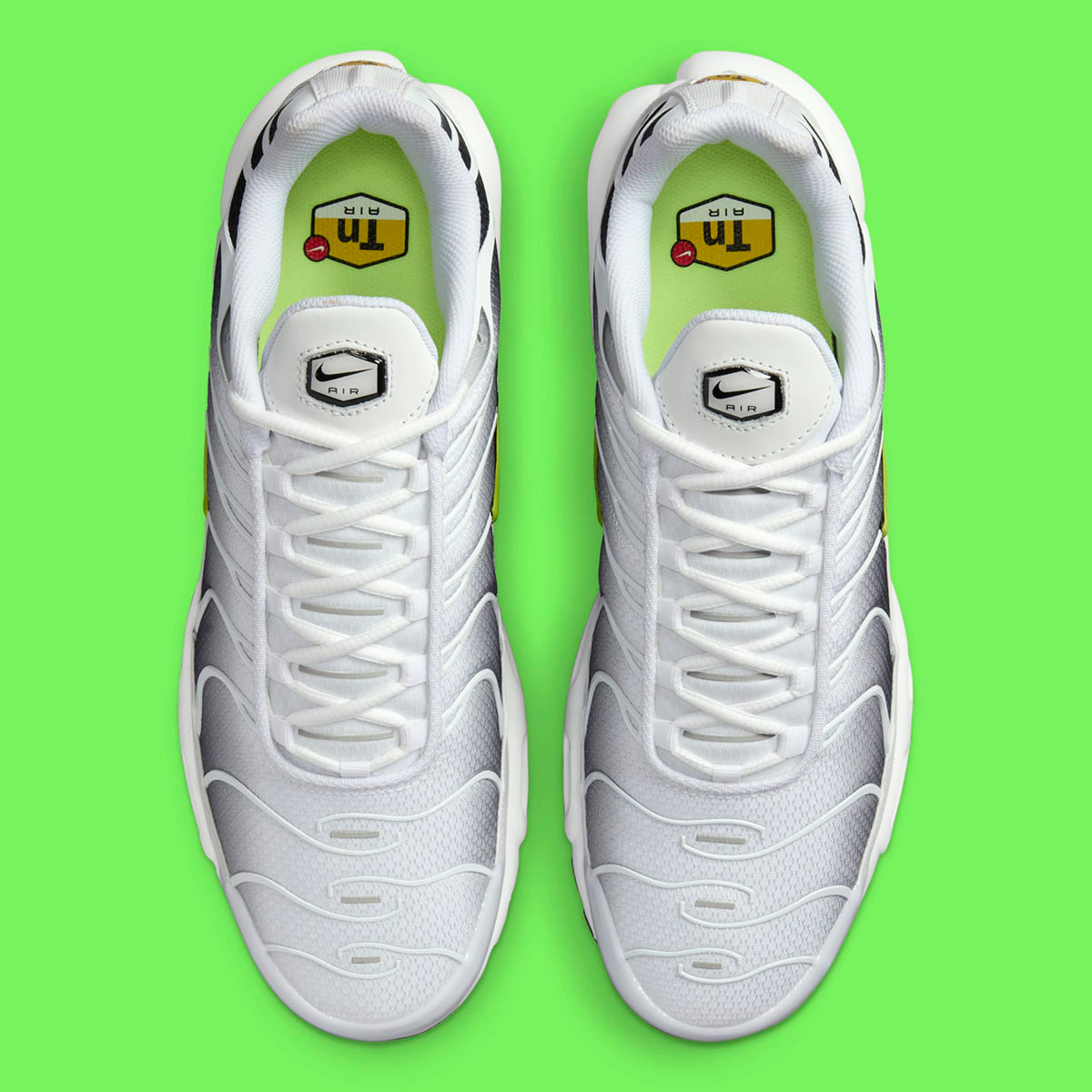 Nike Air Max Plus "White/Volt/Black" DM0032-103 | SneakerNews.com