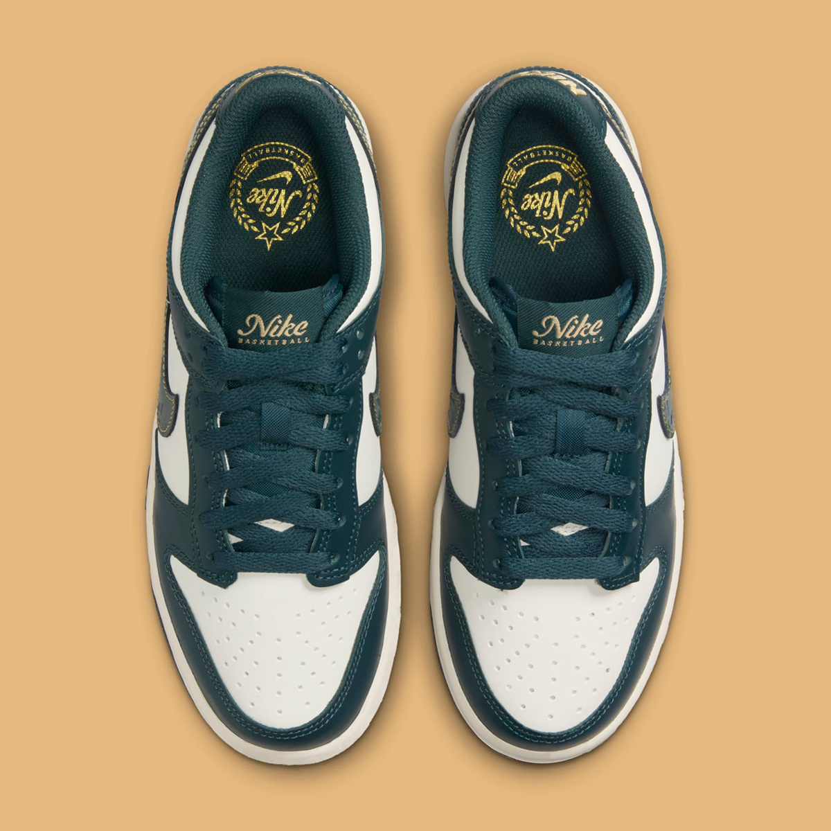 Nike Dunk Low "Deep Jungle/Pale Ivory" FB9109-301 | SneakerNews.com
