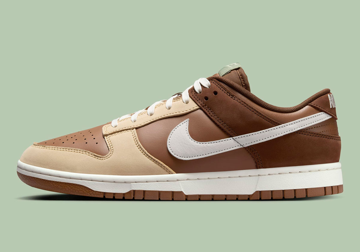 A Tri-Color Of Fall Shades Appear On The Nike Dunk Low - SneakerNews.com