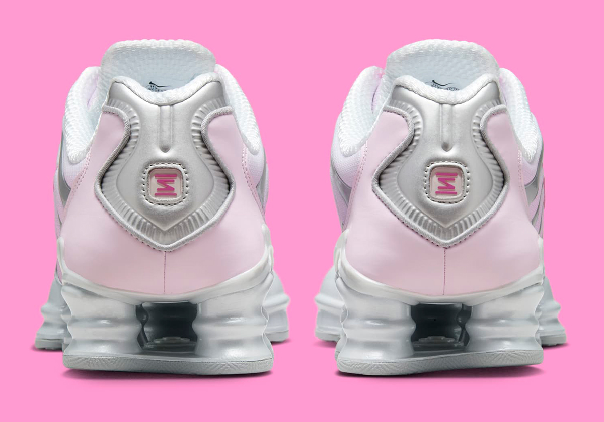 Nike Shox TL "Metallic Platinum / Pink Foam" HV2520-001 | SneakerNews.com