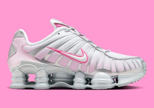 Nike Shox TL "Metallic Platinum / Pink Foam" HV2520-001 | SneakerNews.com