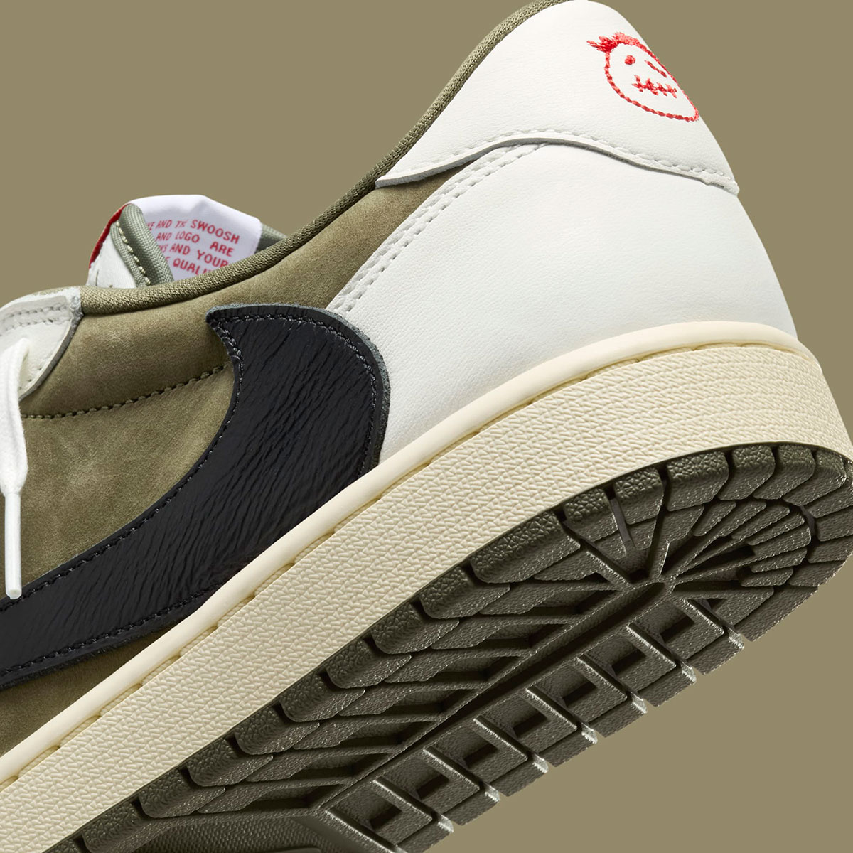 Travis Scott Air Jordan 1 "Medium Olive" | SneakerNews.com