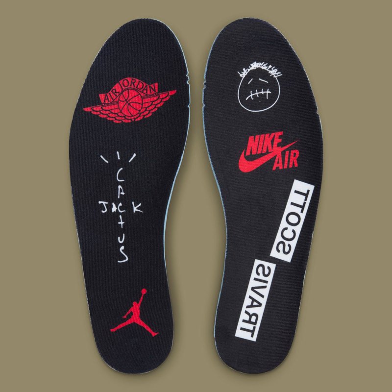 Travis Scott Air Jordan 1 "Medium Olive" | SneakerNews.com