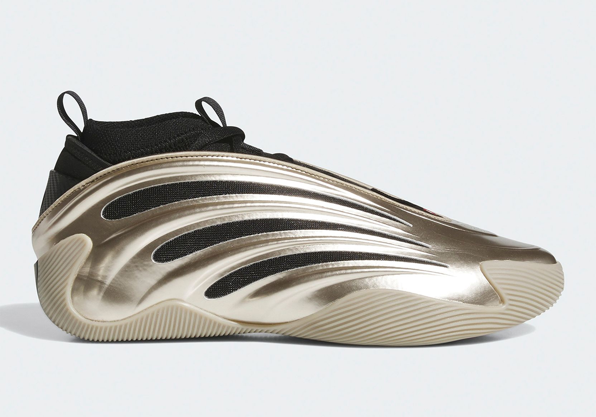 adidas Harden Vol 9 "Cyber Metallic" JR2506 | SneakerNews.com