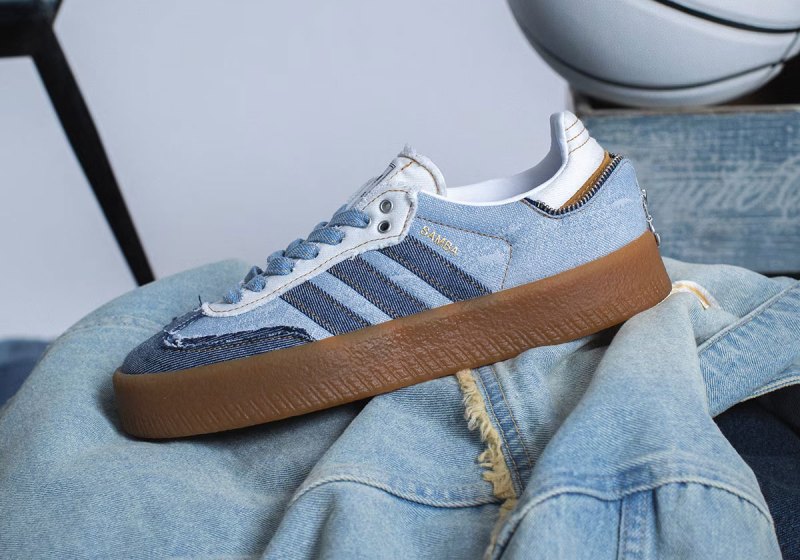 atmos adidas Sambae Denim II0001 | SneakerNews.com