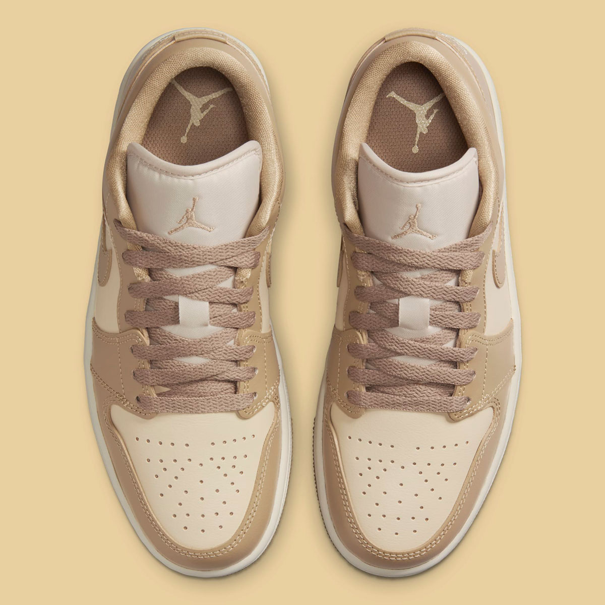 Air Jordan 1 Low "Rattan/Desert Camo/Sail" DC0774-203 | SneakerNews.com