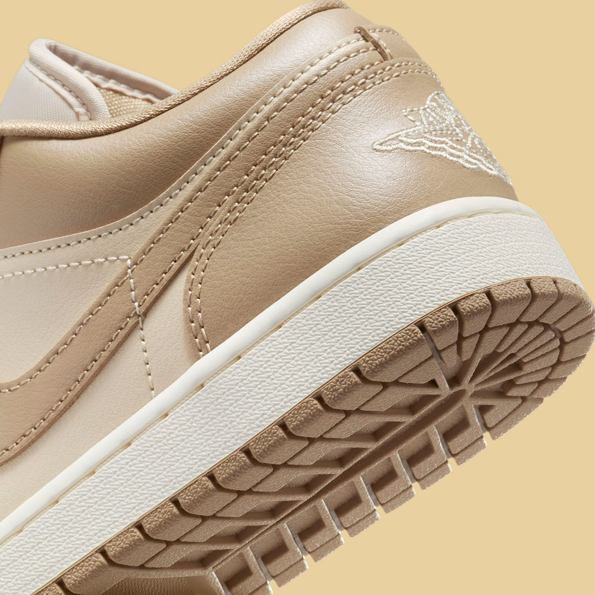 Air Jordan 1 Low "Rattan/Desert Camo/Sail" DC0774-203 | SneakerNews.com