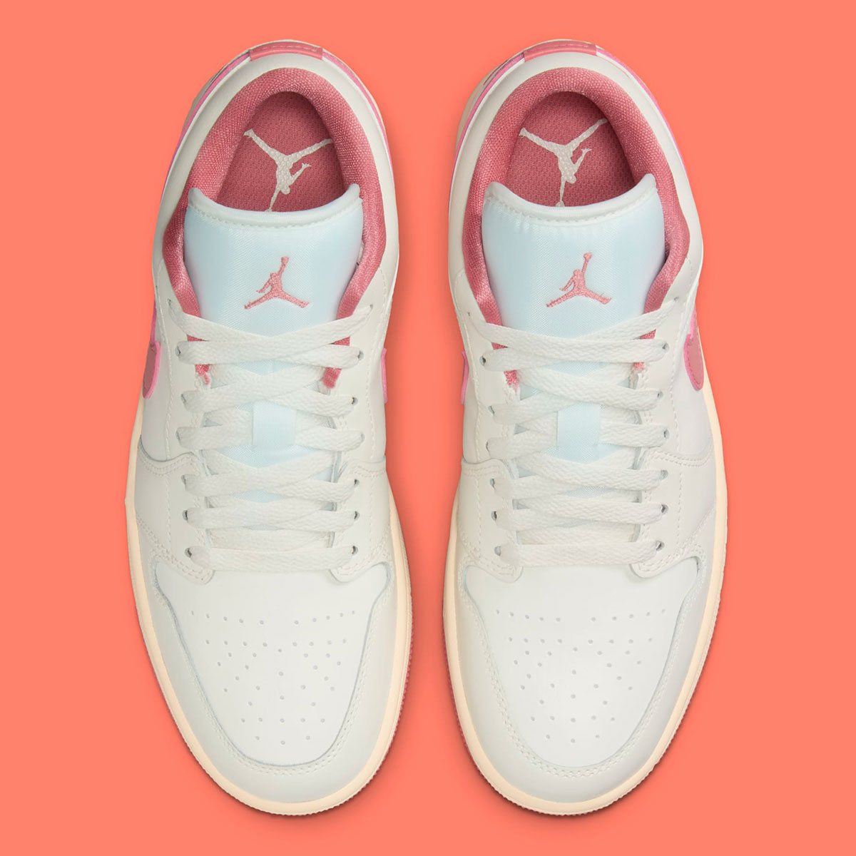 Air Jordan 1 Low Pink Salt DC0774-109 | SneakerNews.com
