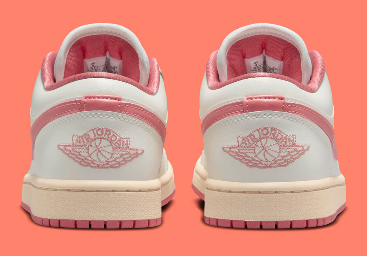 Air Jordan 1 Low Pink Salt DC0774-109 | SneakerNews.com