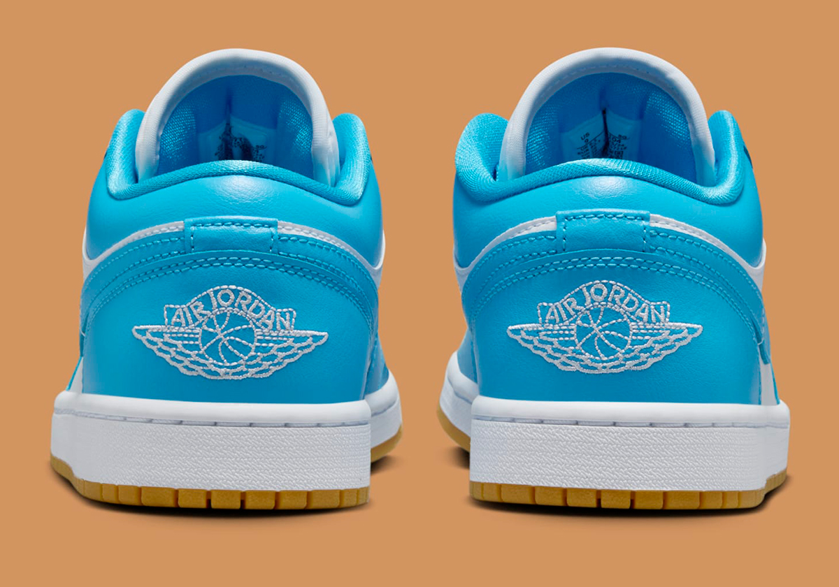 Air Jordan 1 Low "White/Aquatone/Gum Brown" DC0774-104 | SneakerNews.com