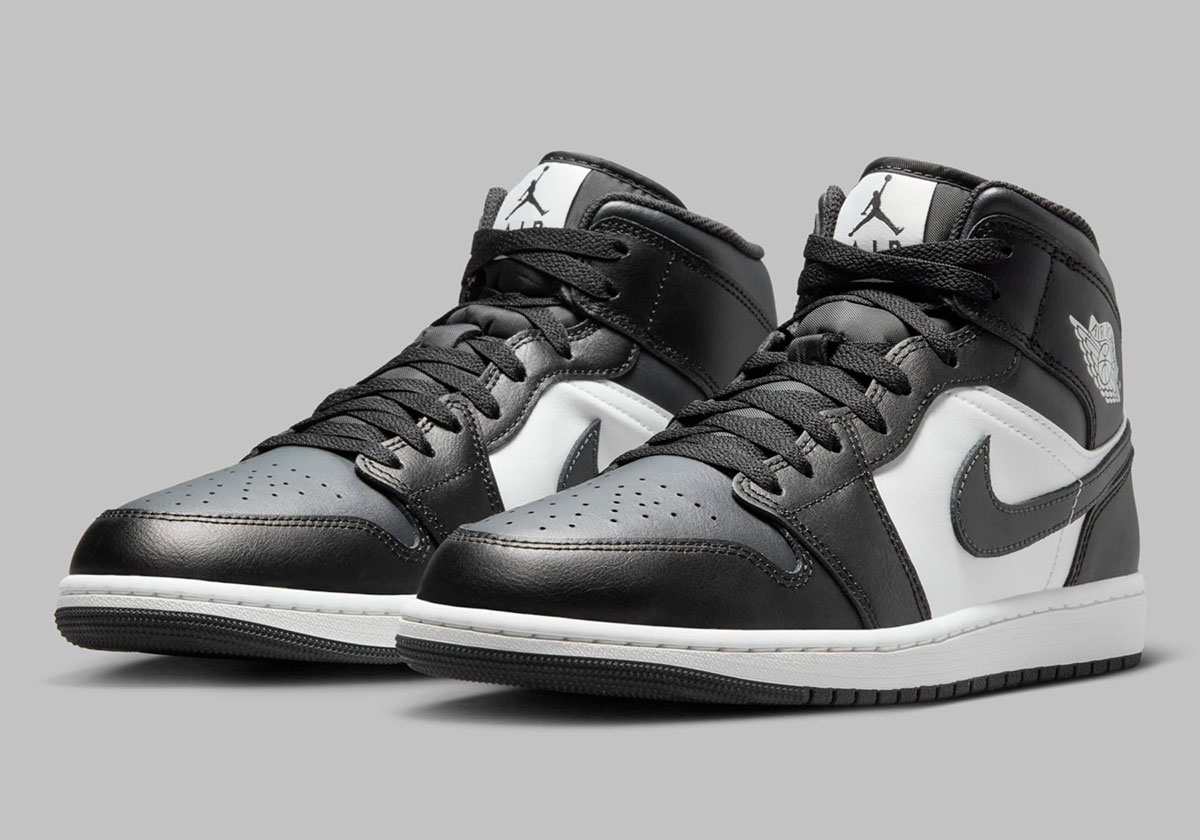 Air Jordan 1 Mid "Black/Off-Noir/Summit White" DQ8426-010 | SneakerNews.com