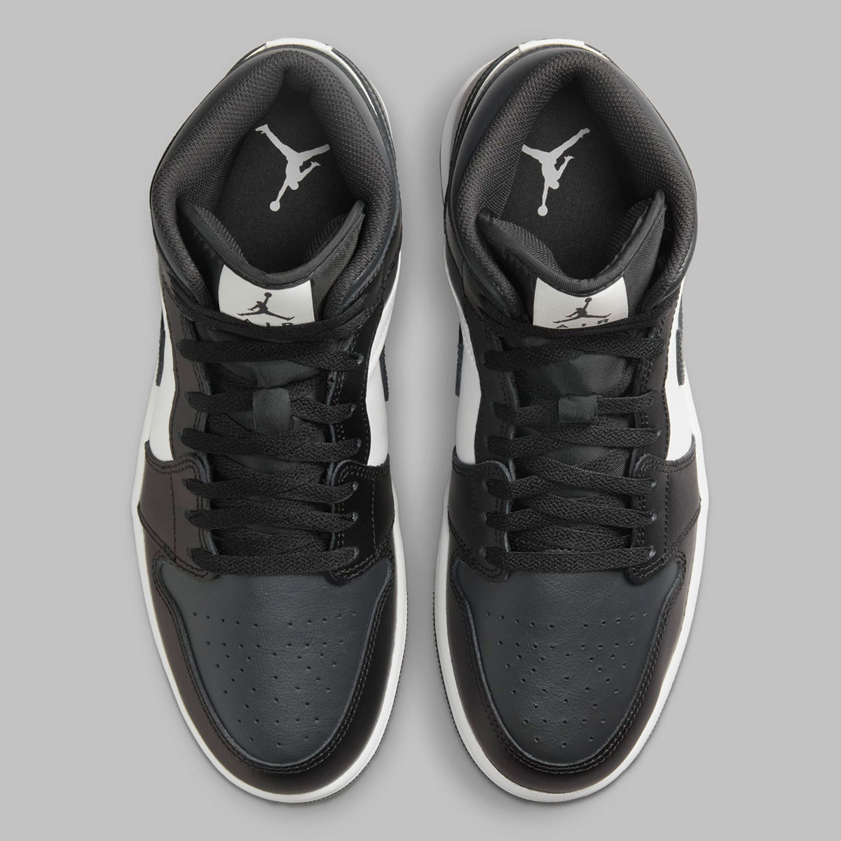 Air Jordan 1 Mid "Black/Off-Noir/Summit White" DQ8426-010 | SneakerNews.com