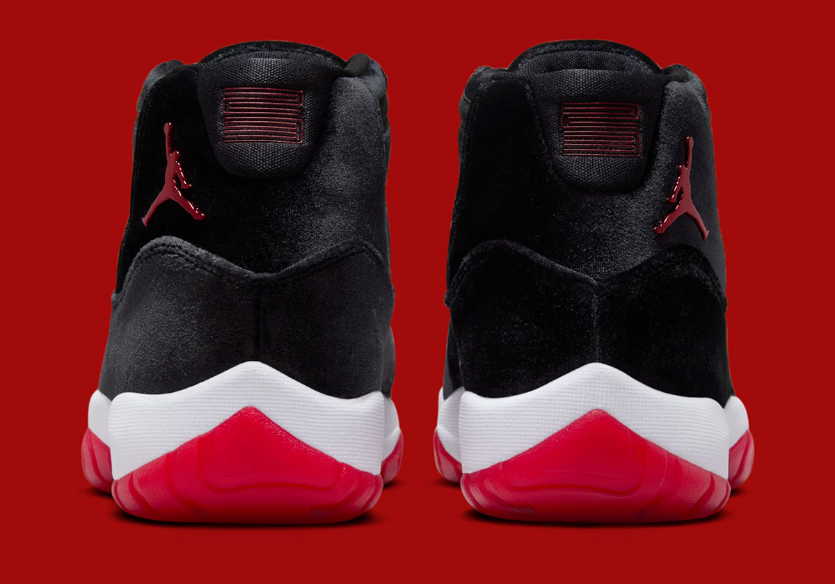 Air Jordan 11 "Bred Velvet" DB5457-061 | SneakerNews.com