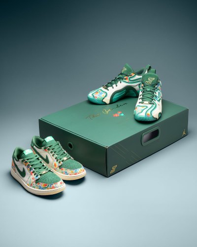 CNCPTS Jordan Tatum 3 Air Jordan 1 Low "Welcome To The Garden" Pack | SneakerNews.com