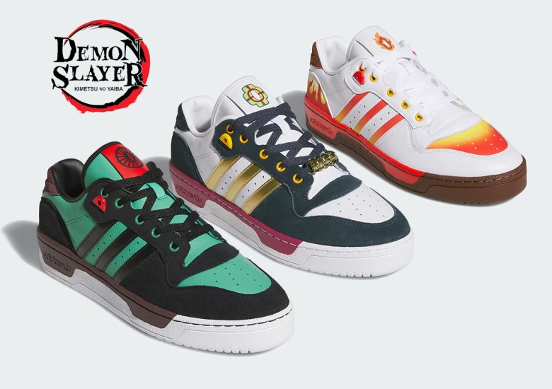 Demon Slayer adidas Rivalry Release Date | Sneakernews.com